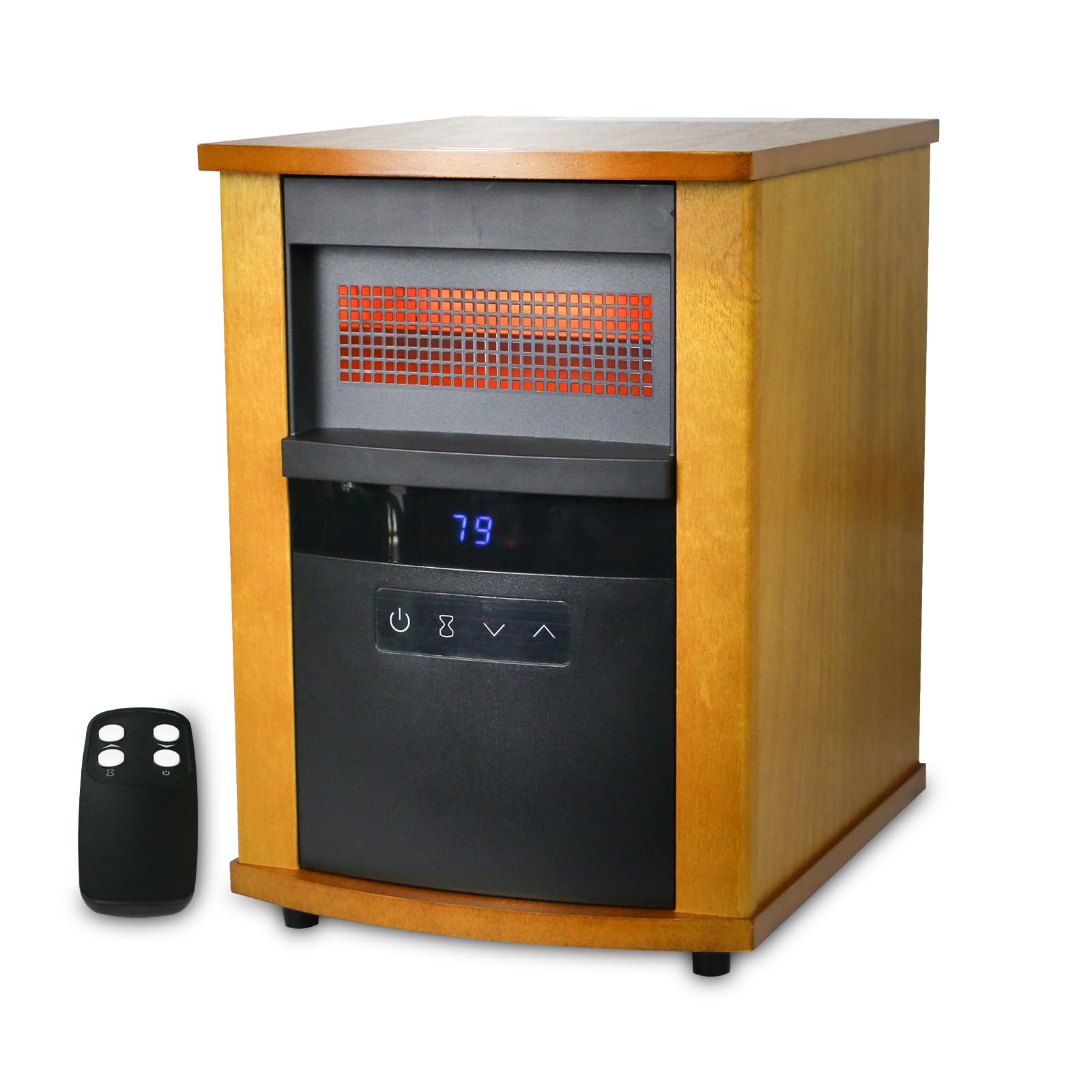 Amazon.com: Infrared Space Heater 1500W Portable Electric Heater with 3 ...