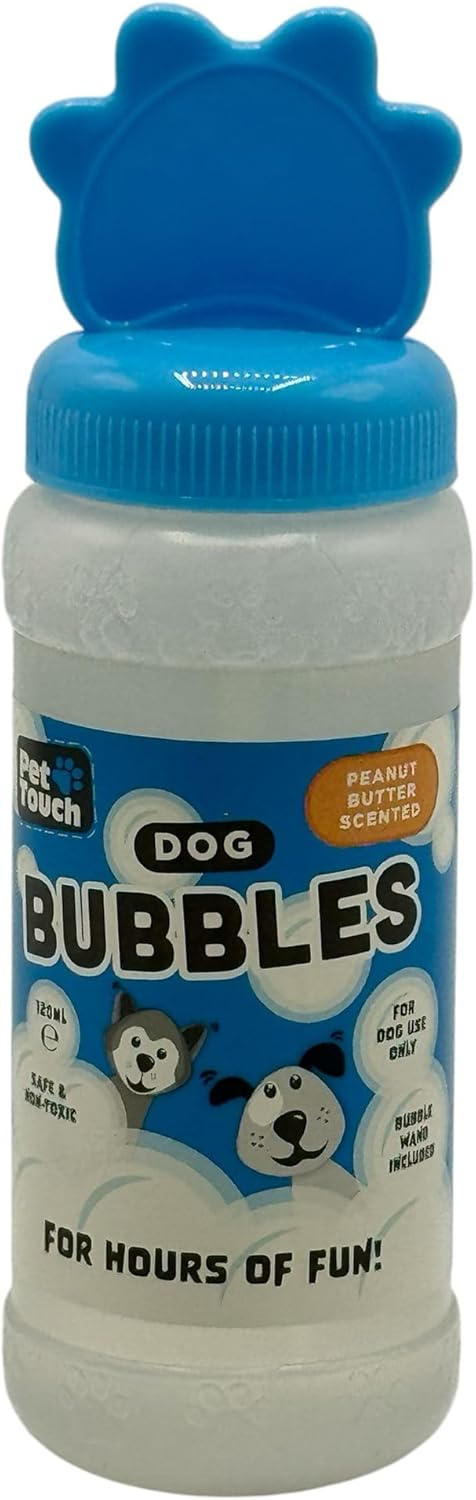 Pet Guru Dog Bubbles Peanut Butter Scented Or Beef Scented Safe & Non ...