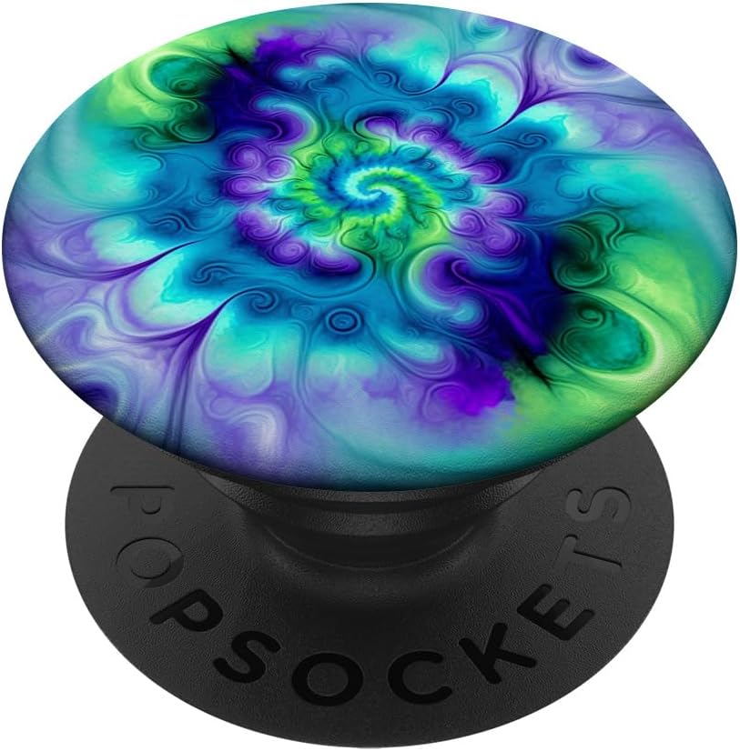 Amazon.com: Aurora Borealis In Green And Purple PopSockets Standard ...