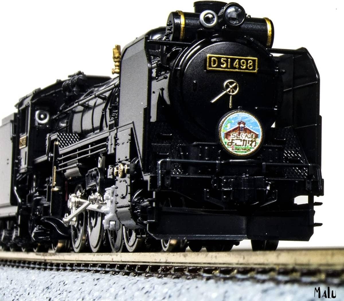 Amazon | 鉄道 SLぐんま みなかみ よこかわ 12 498 銘板 Nゲージ デゴイチ D51 副灯 鉄道模型 蒸気機関車 黒 ブラック ジオラマ SL | プラモデル 通販