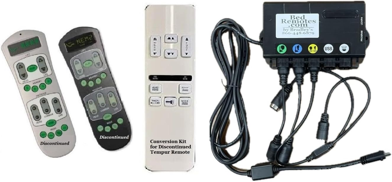 Amazon.com: 3 Piece Basic Non Massage Conversion KIT- Compatible with ...
