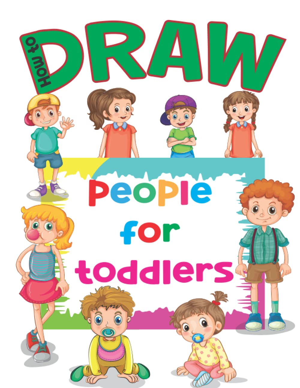 Amazon.com: How to draw people for toddlers: Guide for Kids to Learn to ...