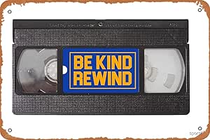 Amazon.com : Yzixulet Blockbuster Video Rental VHS - Be Kind Rewind ...