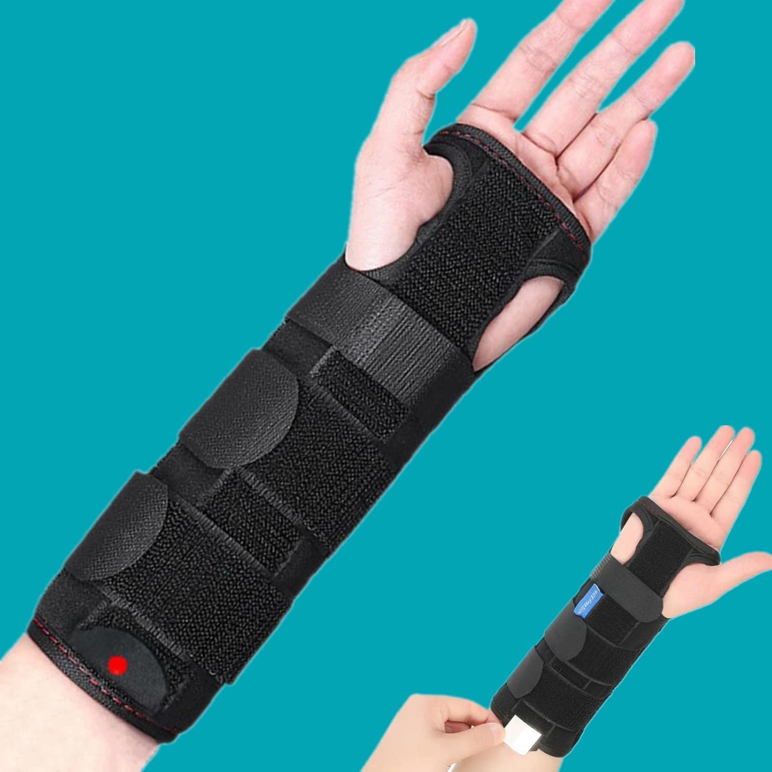 Amazon.com: Wrist Brace for Carpal Tunnel, 3 Removable Metal Splints in ...