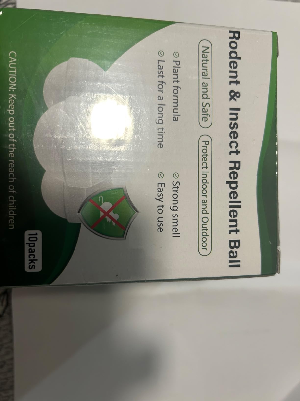 Rodent and Insect Repellent Balls 8 Packs, Repellent Balls for Squirrel ...