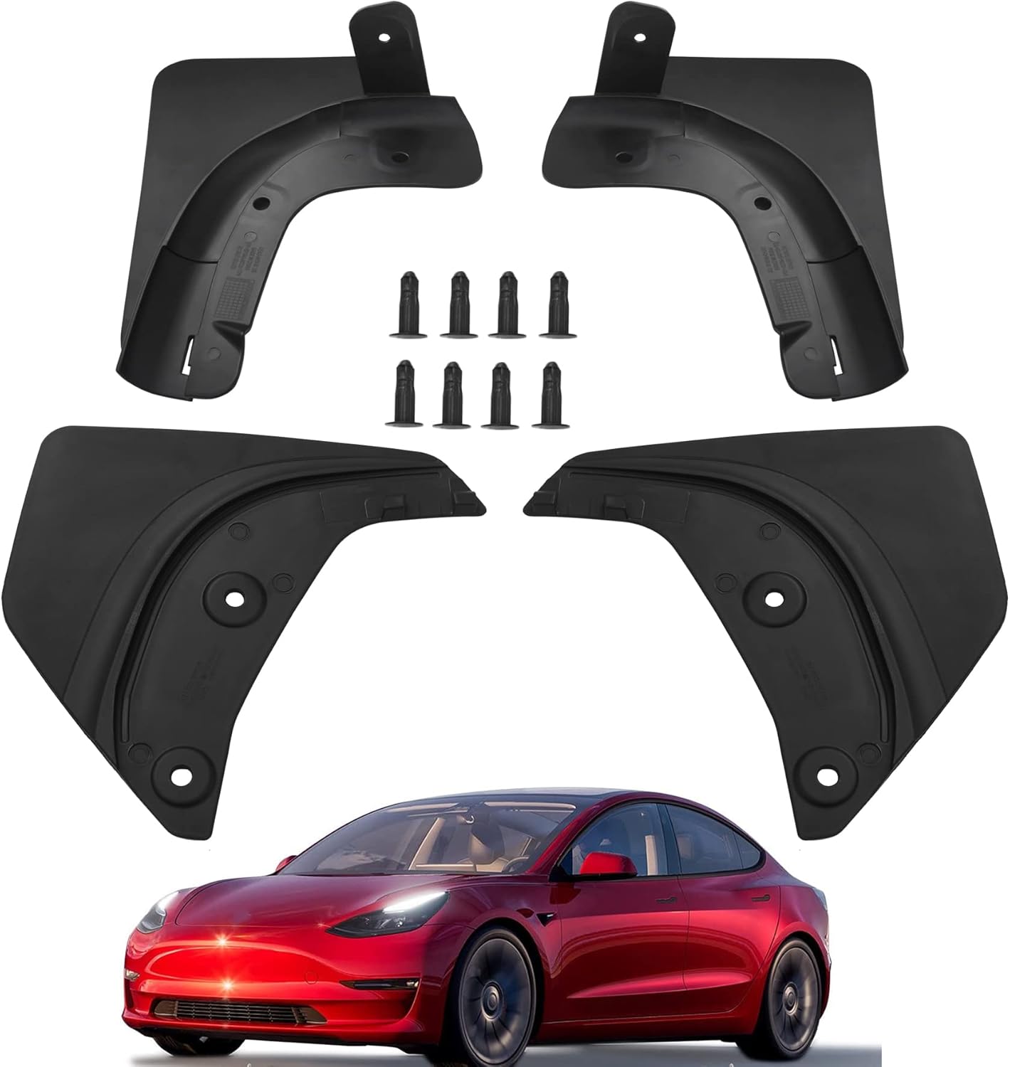 Tesla Model Y Mud Flaps, No Drilling Required Splash Philippines | Ubuy