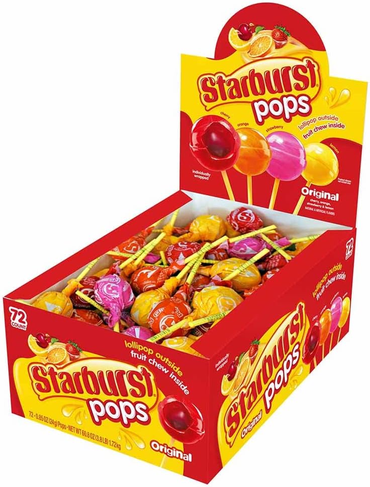 Amazon.com : Jolly Rancher Lollipops, Original Flavors (50-Count box) 1 ...