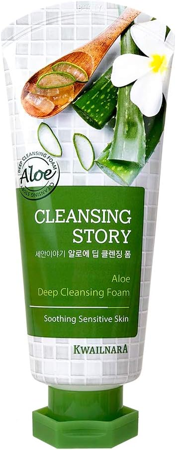 Amazon.com: New Cleansing Story Natural Deep Facial Foam Cleanser ...