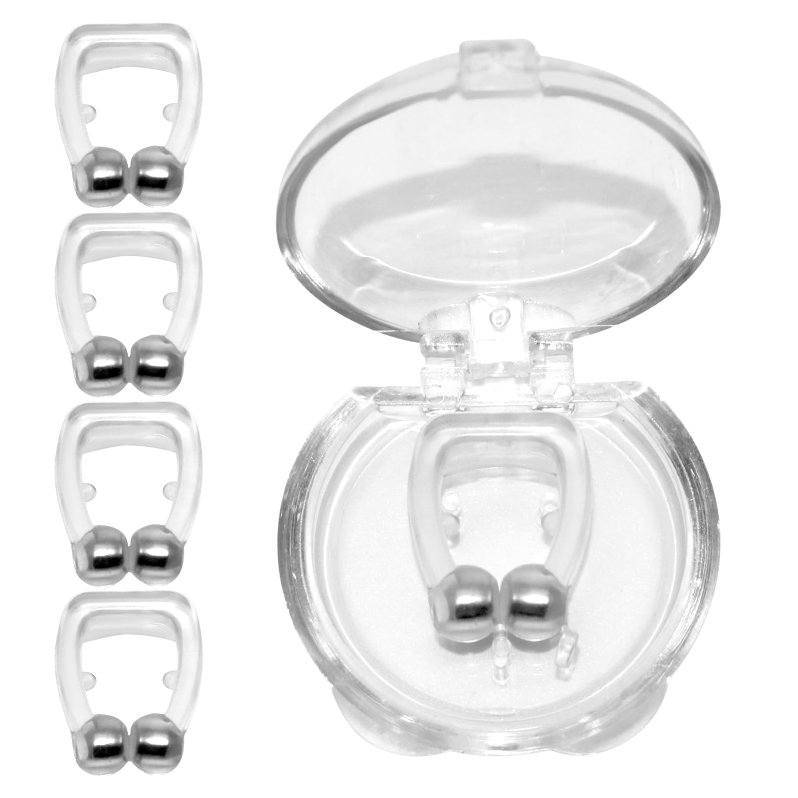Amazon.com: Magnetic Nose Clips for Stop Snoring Device (Pack of 5 ...