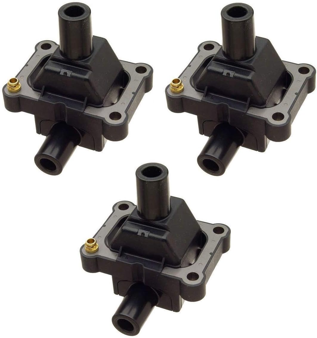 Amazon.com: Set of 3 NGK Direct Ignition Coils for Mercedes W124 W202 ...