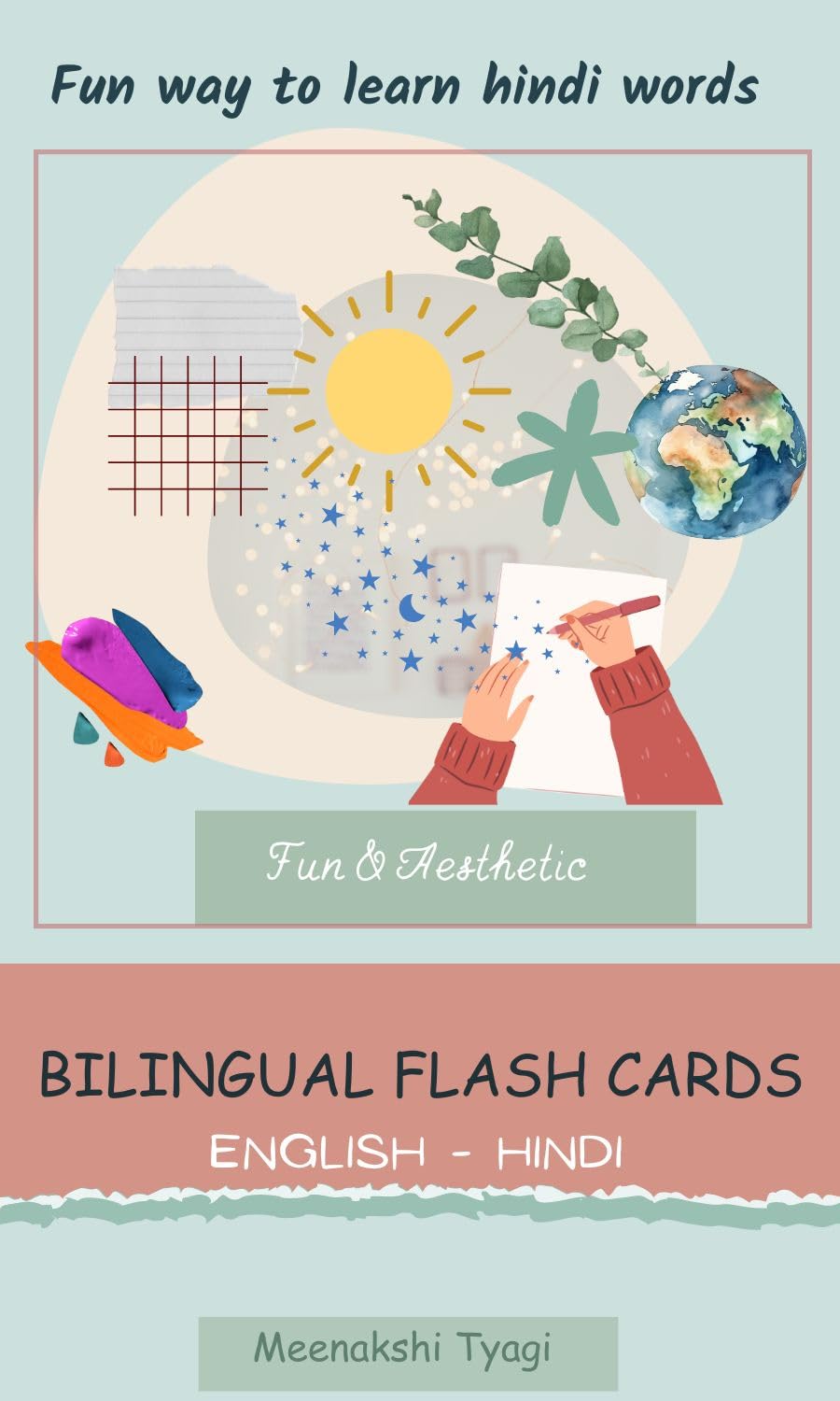 Hindi Flash Cards Learn Hindi words : Bilingual Flash Cards Hindi ...