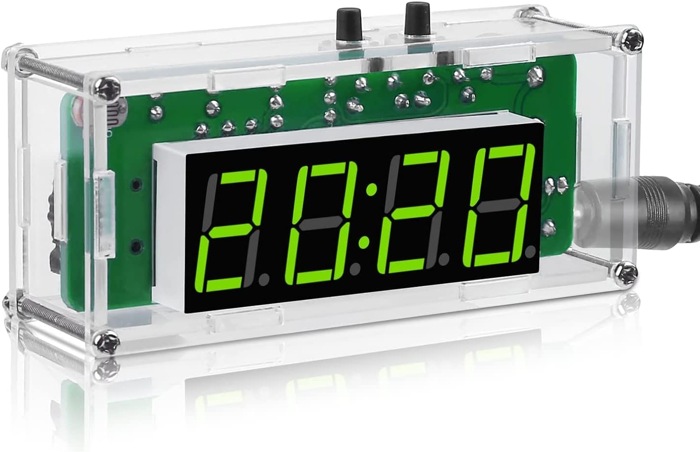 Amazon.de: Tonysa 4-stellige DIY Digital LED Uhr Kit,Idealer Digitaluhr ...