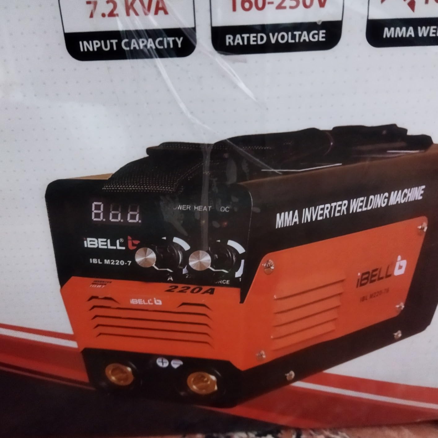 iBELL IBL M220-76,Inverter ARC Welding Machine (IGBT) 220A with Hot ...