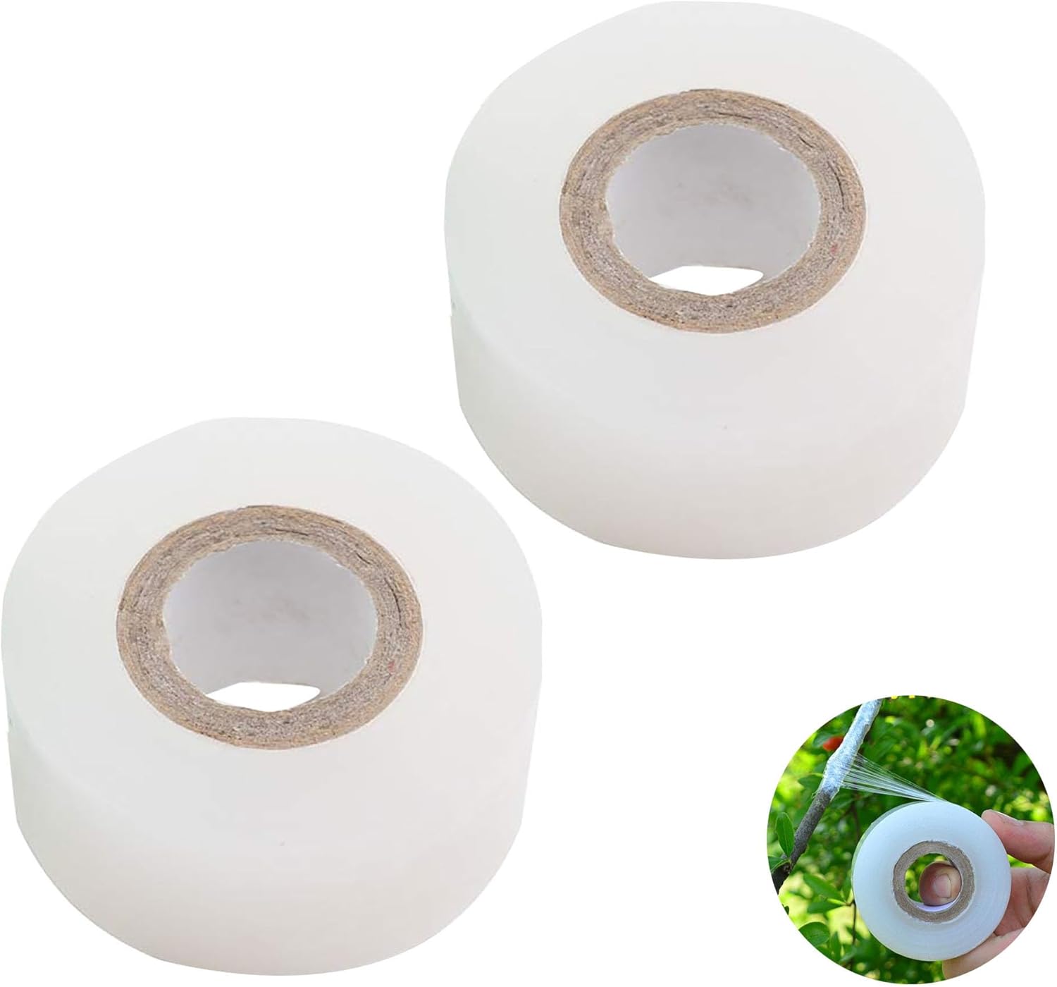 Amazon.com : 1.2inch Grafting Tape Clear 2 Rolls for Floral Fruit Trees ...