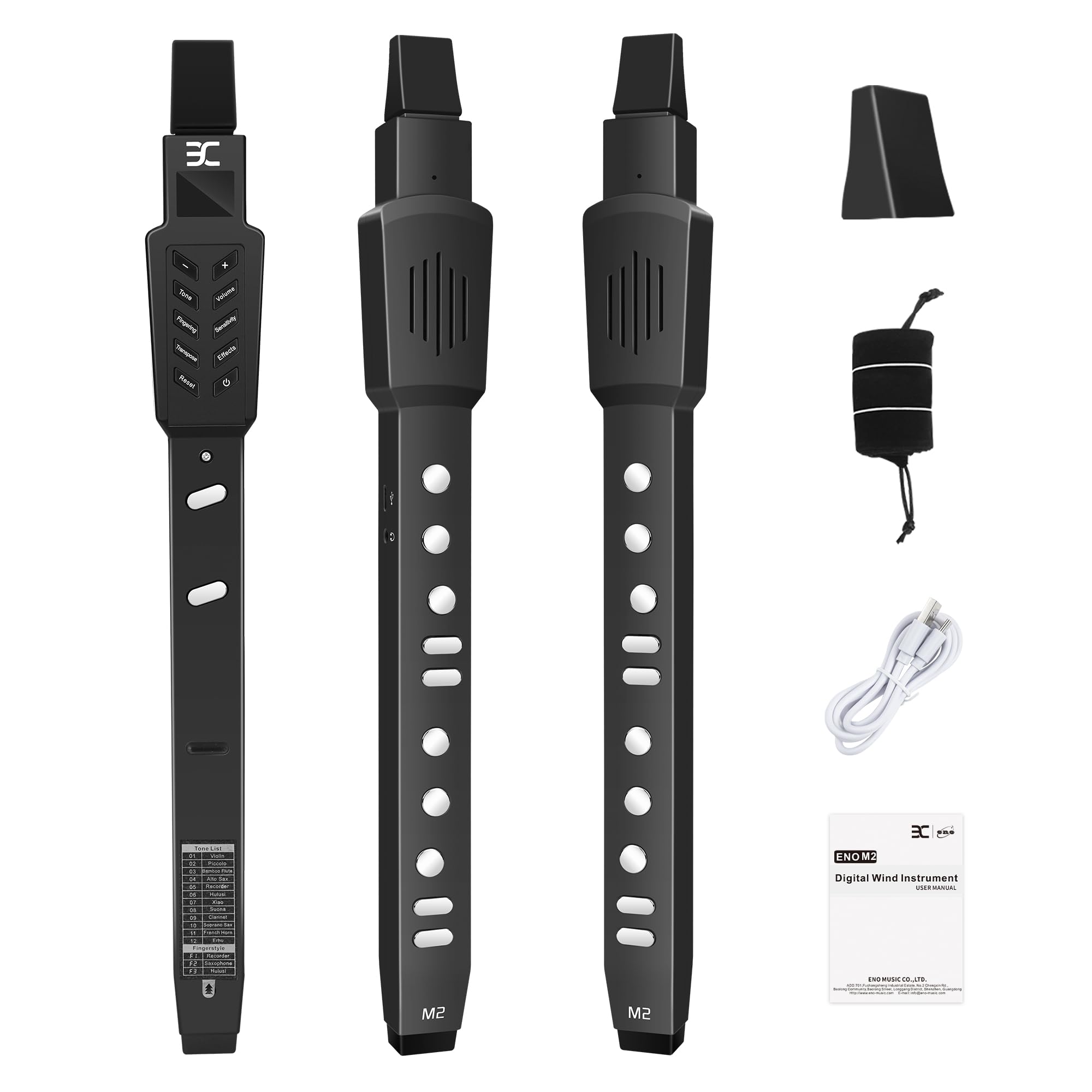 EX Digital Wind Instrument with 12 Tones, 3 Fingerings, Scales ...