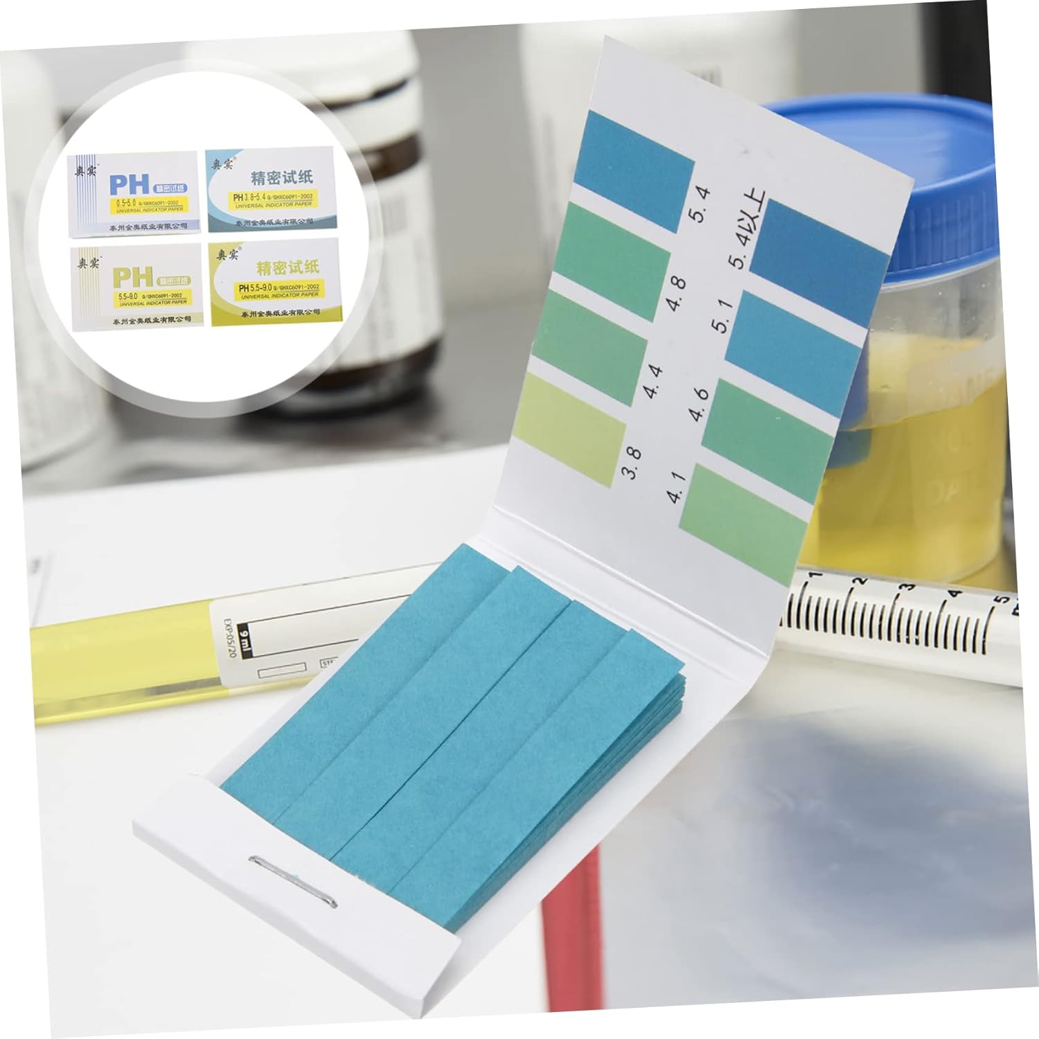 Baluue 18 Packs Ph Test Paper Acid-base Paper – Yaxa Colombia