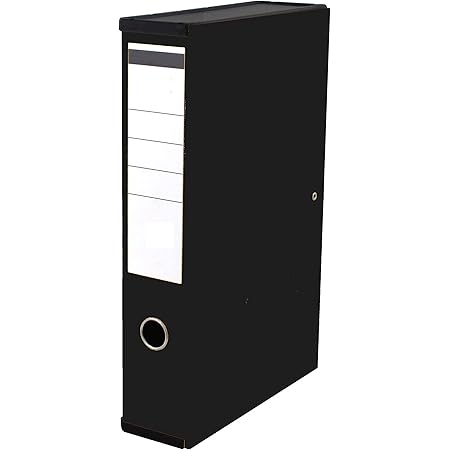 Very Strong Premium Quality Linen Box Files A4 Foolscap (Black ...