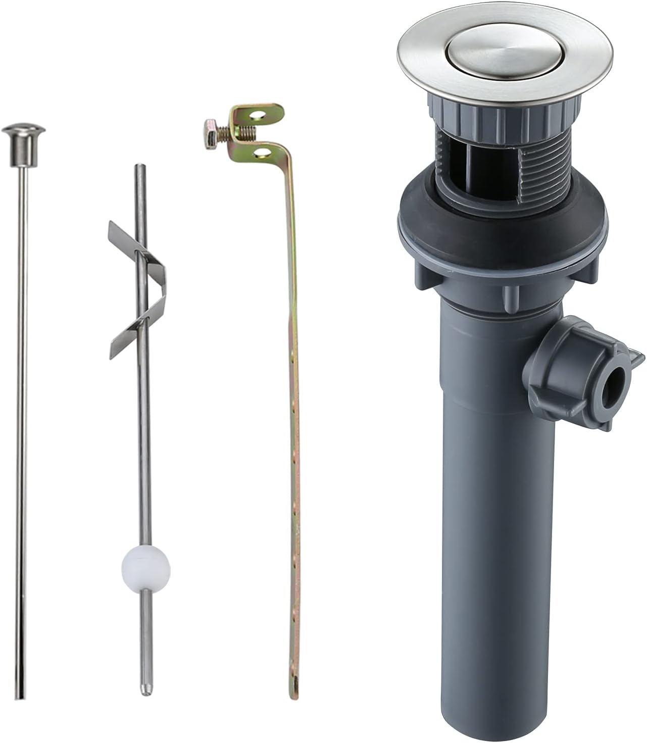 Delta Faucet RP62472BN Plastic Pop-Up Assembly, Less Lift Rod, Brushed ...