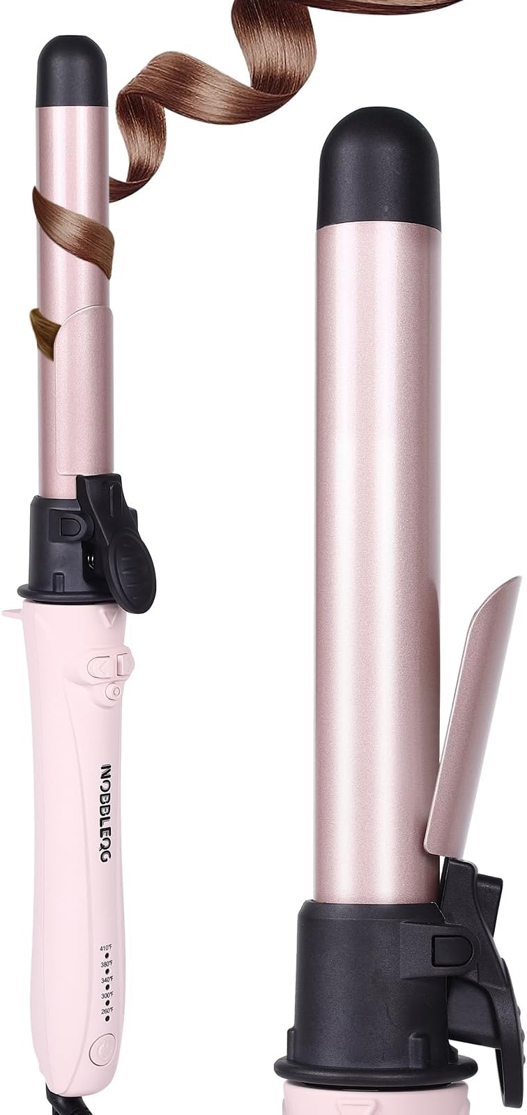 Amazon.com: Automatic Self Rotating Curling Iron 1.1 inch/28mm, 12 Heat ...