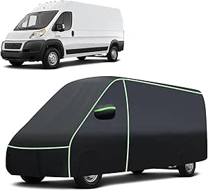 Amazon.com: Waterproof Full Car Cover Fit for Ram ProMaster 2014-2025 ...