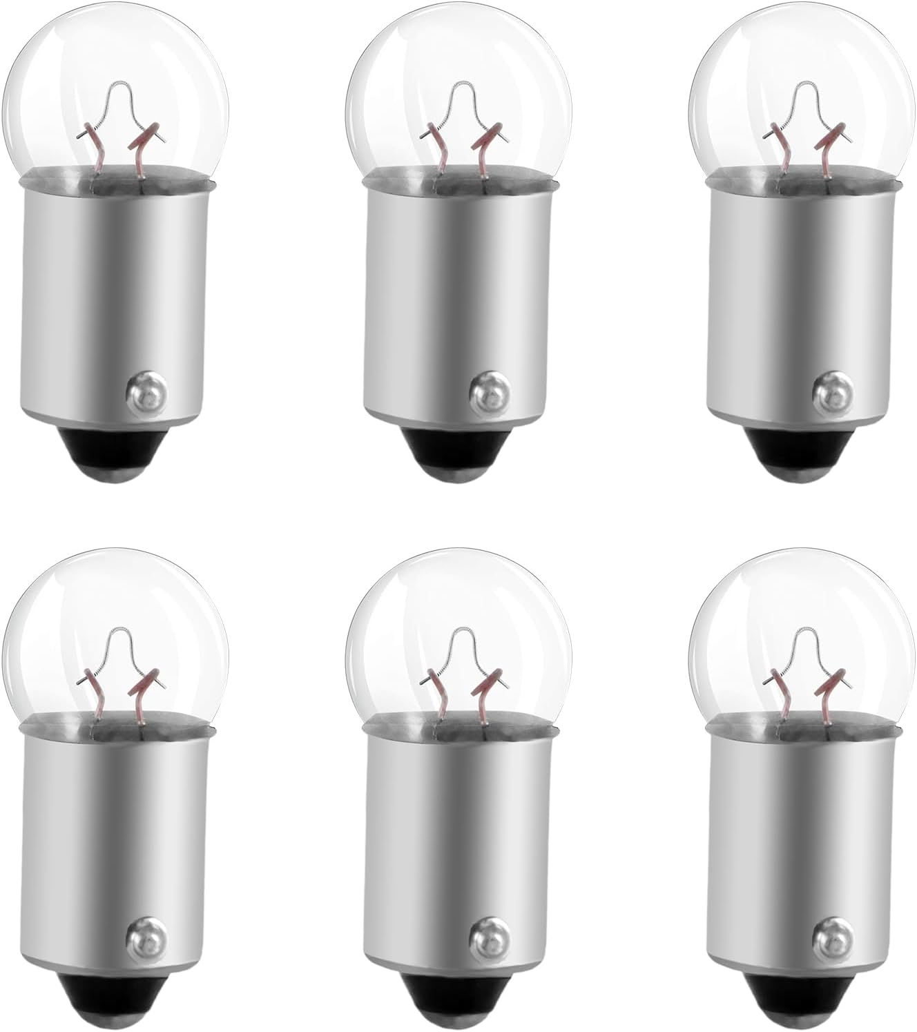 Amazon.com: FUSCH 6PCS 6V 3W Speedometer Light Bulbs Motorcycle ...