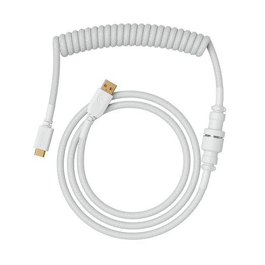 Amazon.com: Glorious Coiled USB-C Keyboard Cable – Artisan Braided ...