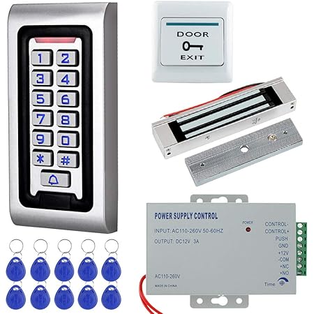 Amazon.com : YuHan Power Supply Control for Door Access Entry System AC ...
