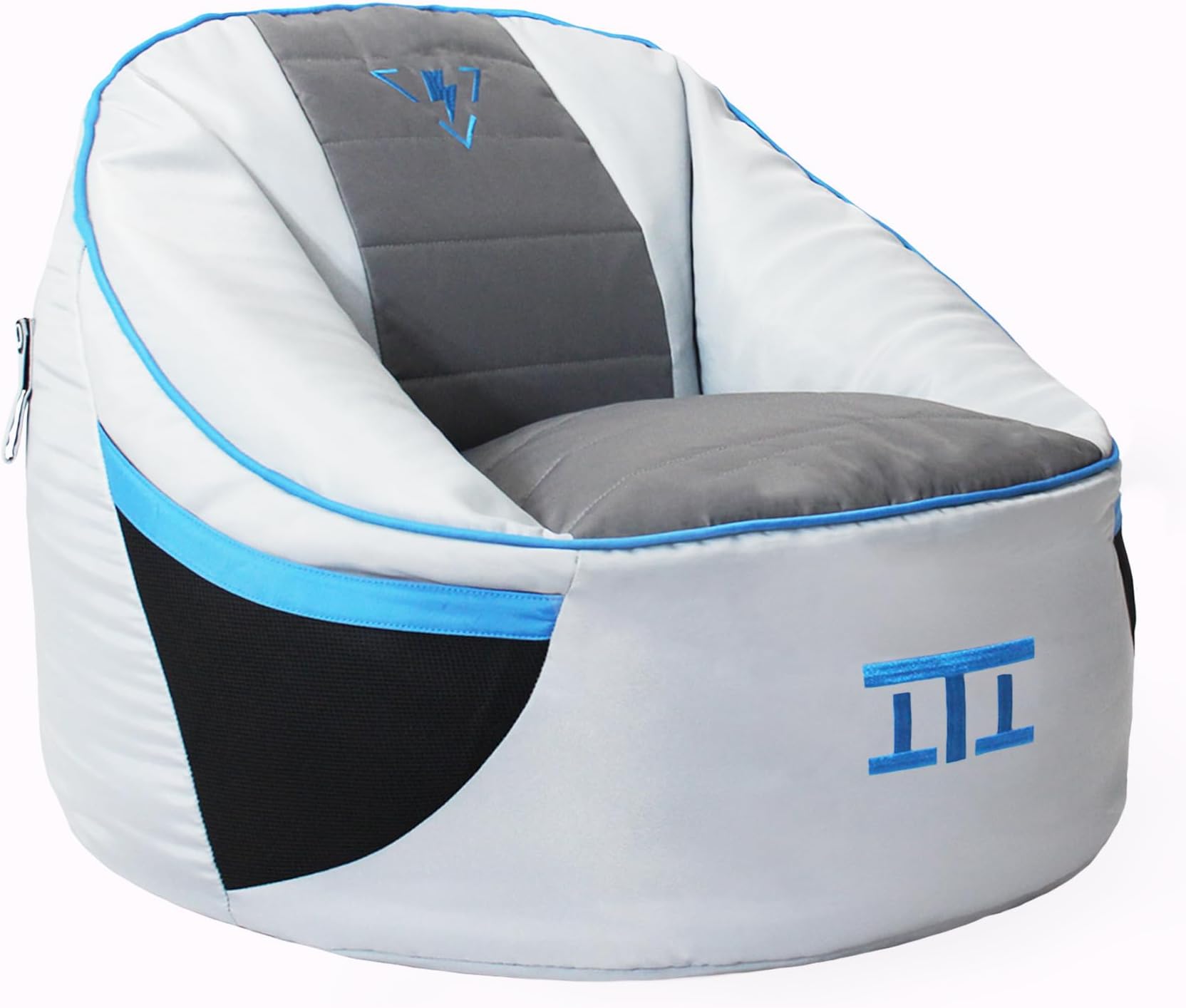 Amazon.com: Gaming Bean Bag Chair + Matching Footstool - [Cover ONLY No ...