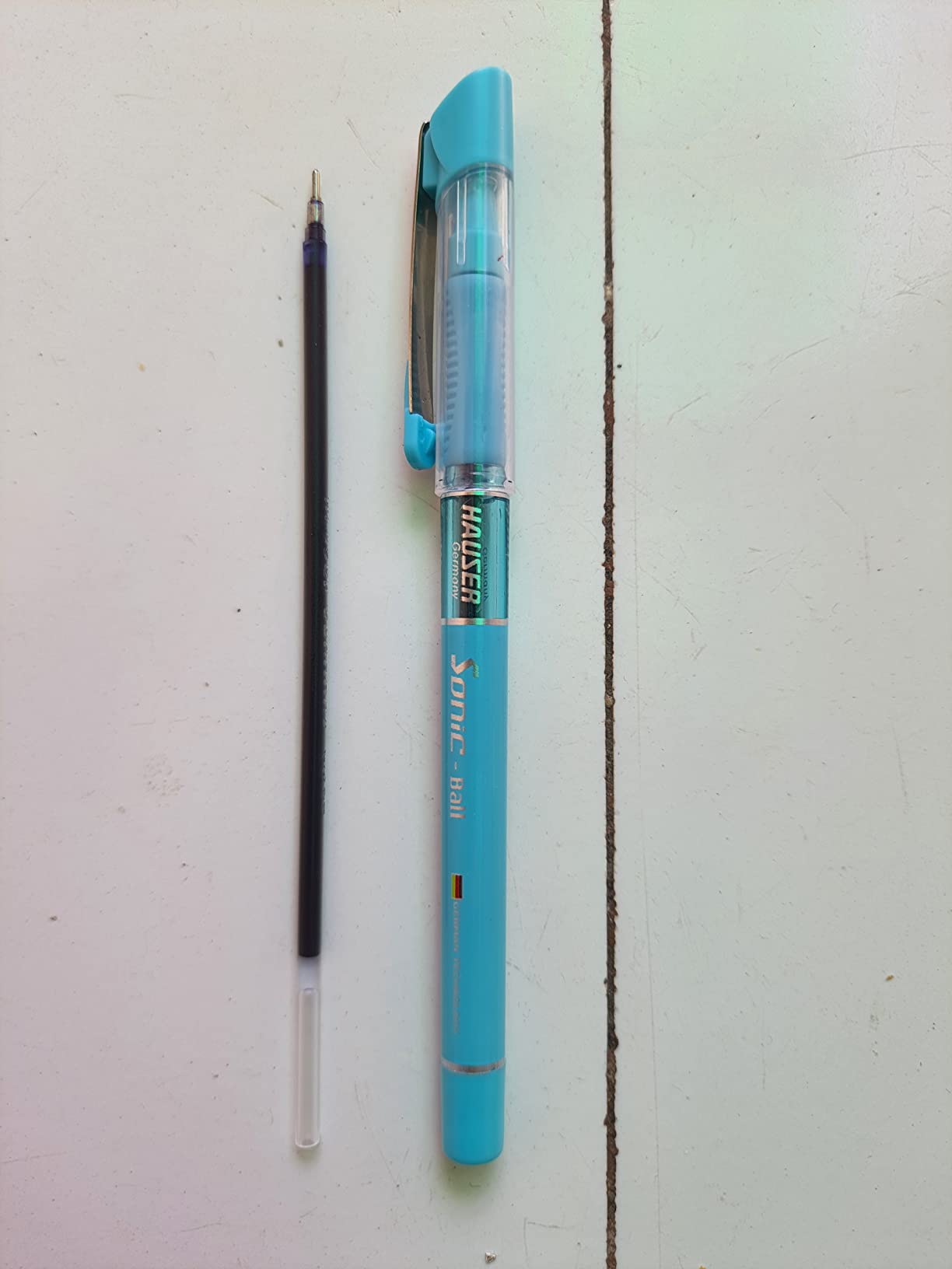 Hauser Sonic Ball Pen Box Pack | 0.7 mm Tip Size | Light Weight Sleek ...