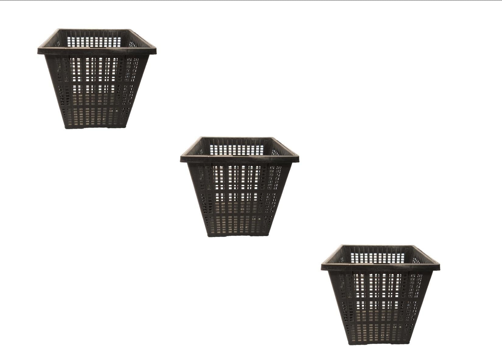 Amazon.com: Cabilock 10pcs Plastic Planting Basket Kit Square Aquatic ...