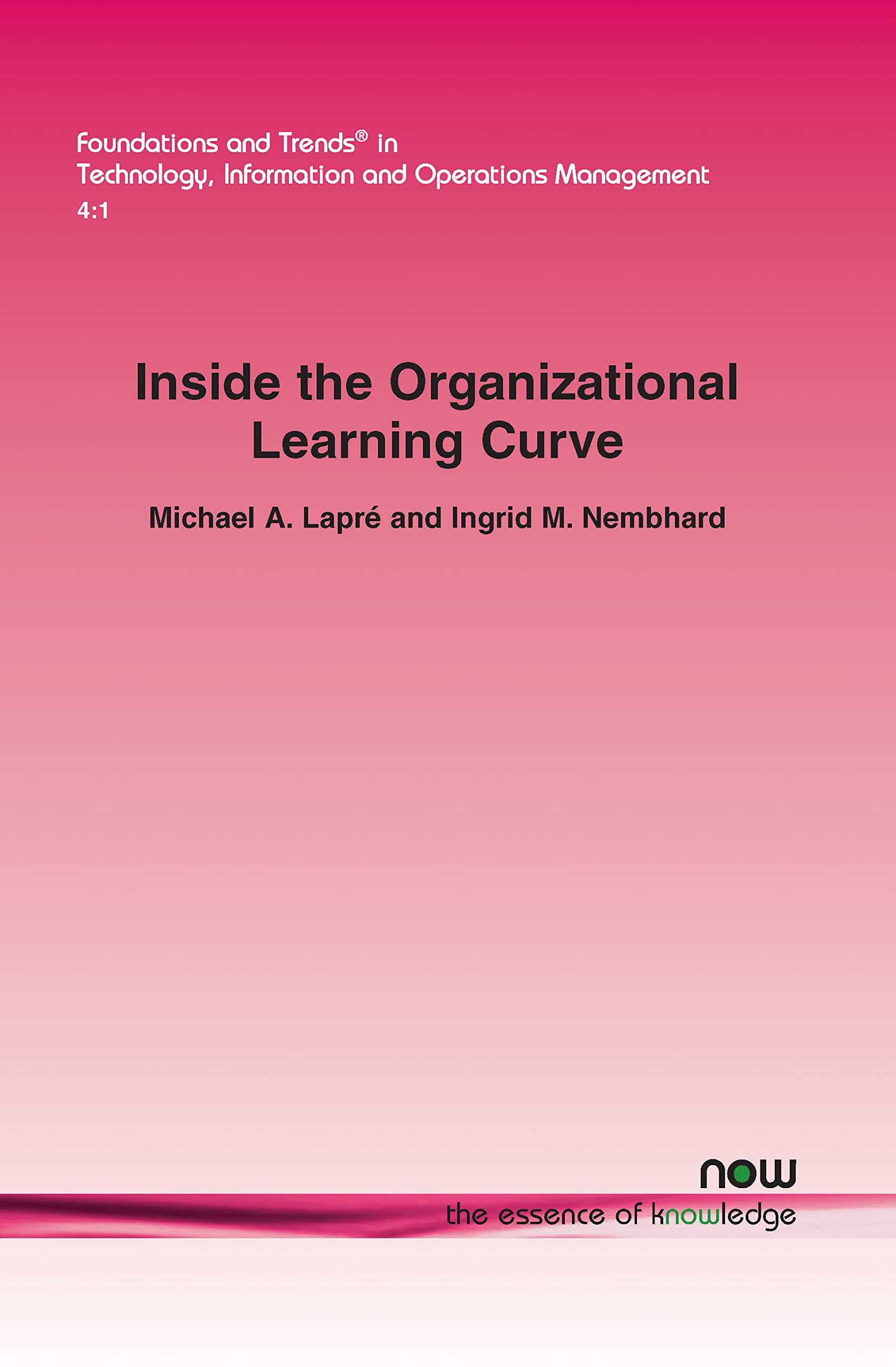 Inside the Organizational Learning Curve: Understanding the ...