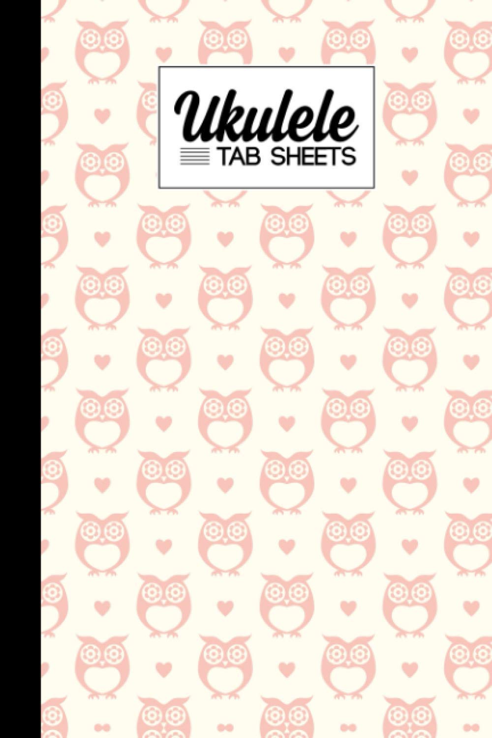 Amazon.com: Ukulele Tab Sheets: Owls Cartoon Ukulele Tab Sheets ...