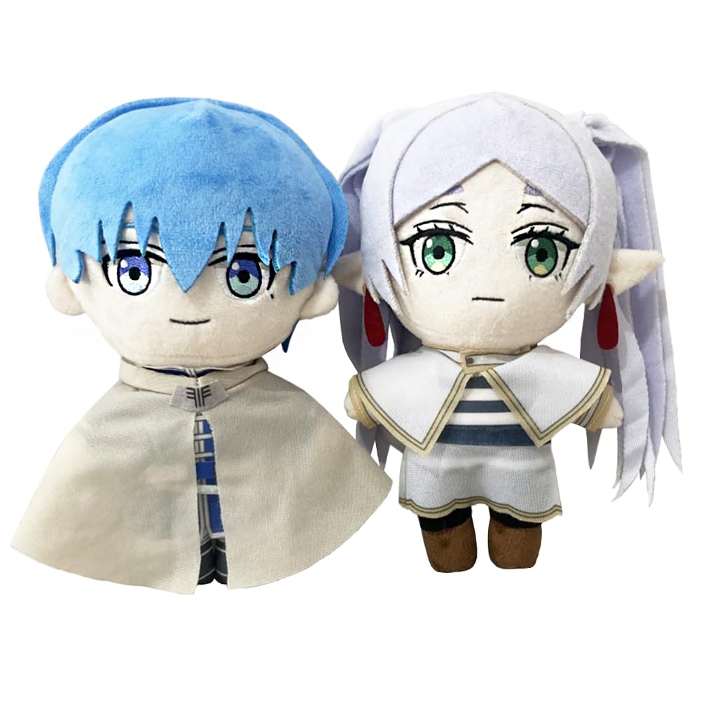 Amazon.com: 2pcs Frieren Plush Anime Plushies Stuffed Pillow Cartoon ...