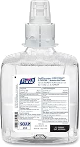 Amazon.com: HEALTHY SOAP 0.5% PCMX E2 Antimicrobial Foam Refill for CS6 ...