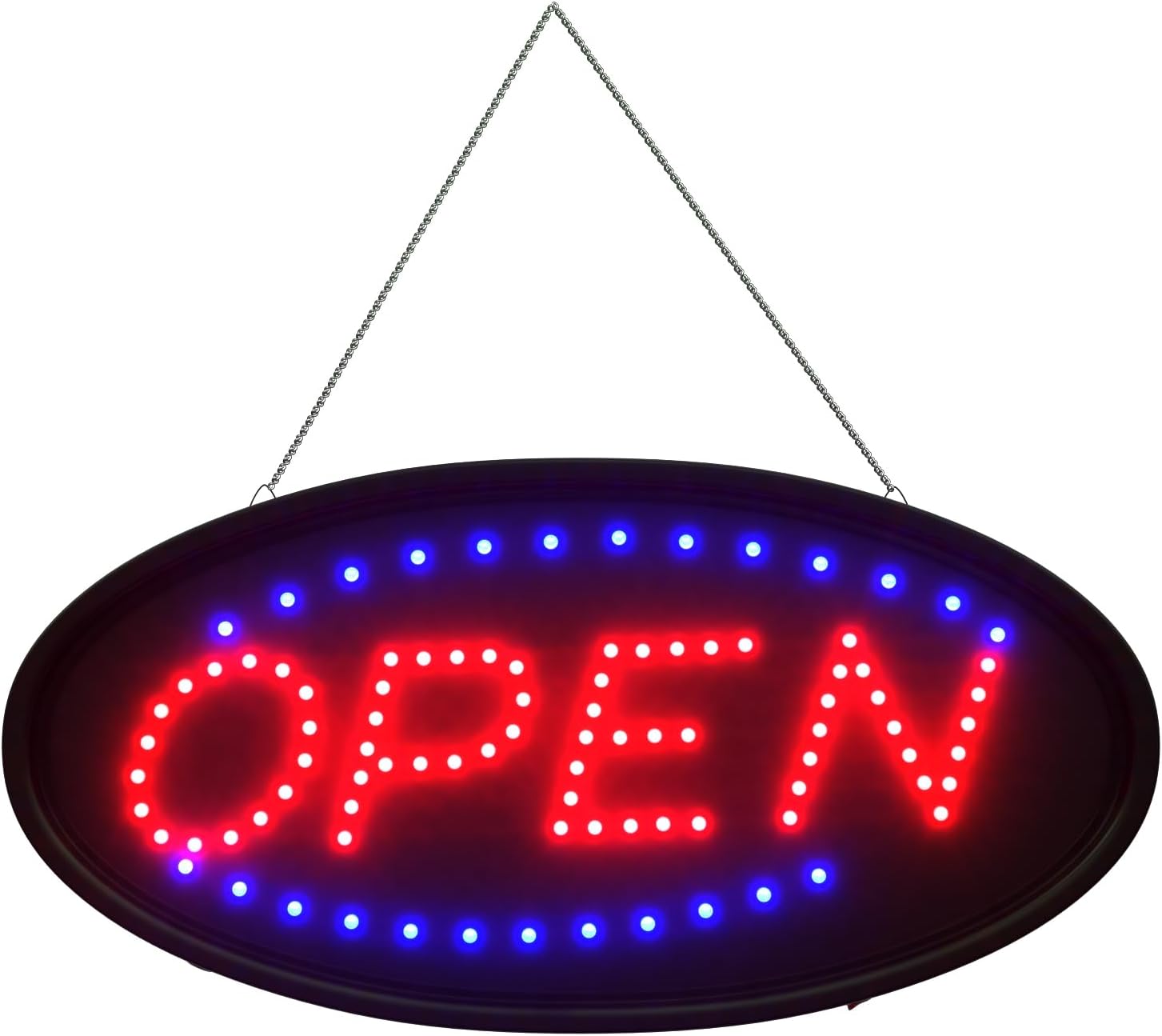 Amazon.com: LED Open Sign Electronic Billboard with Flashing and Steady ...