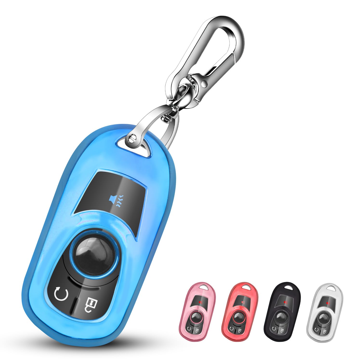 Amazon.com: QBUC for Buick Key Fob Cover Case with Keychain for Buick ...