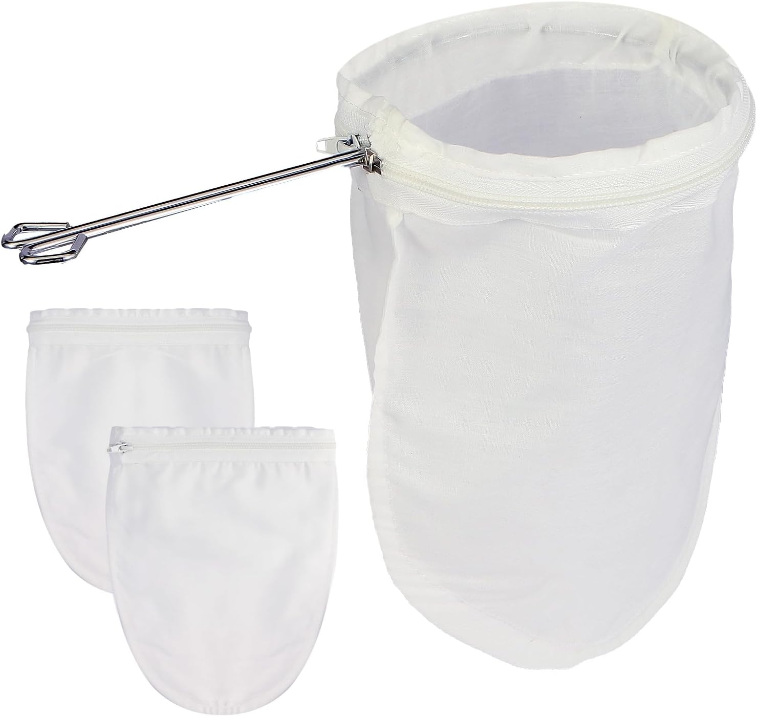 Amazon.com: NbutWynee Fine Mesh Strainer, 3Pcs Reusable Cloth Strainer ...