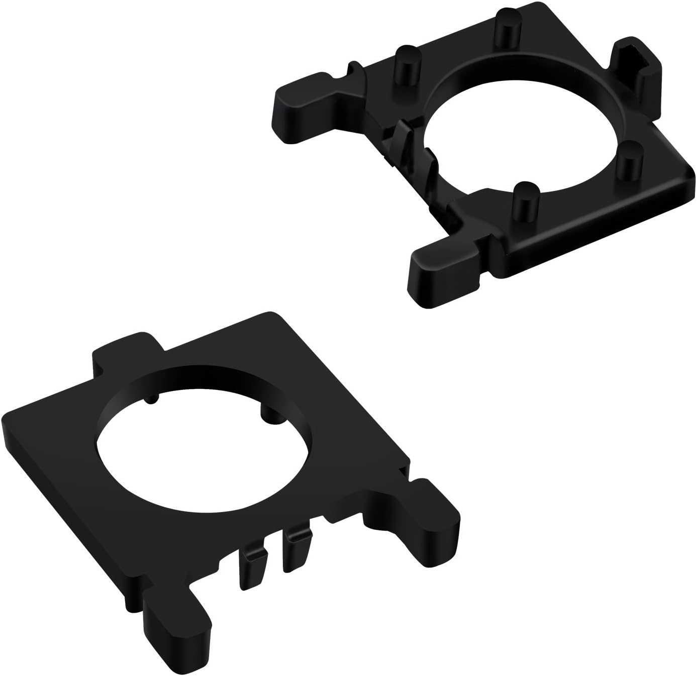 Alla Lighting H1 LED Headlight Bulb Adapter Holders Socket Base H1 ...