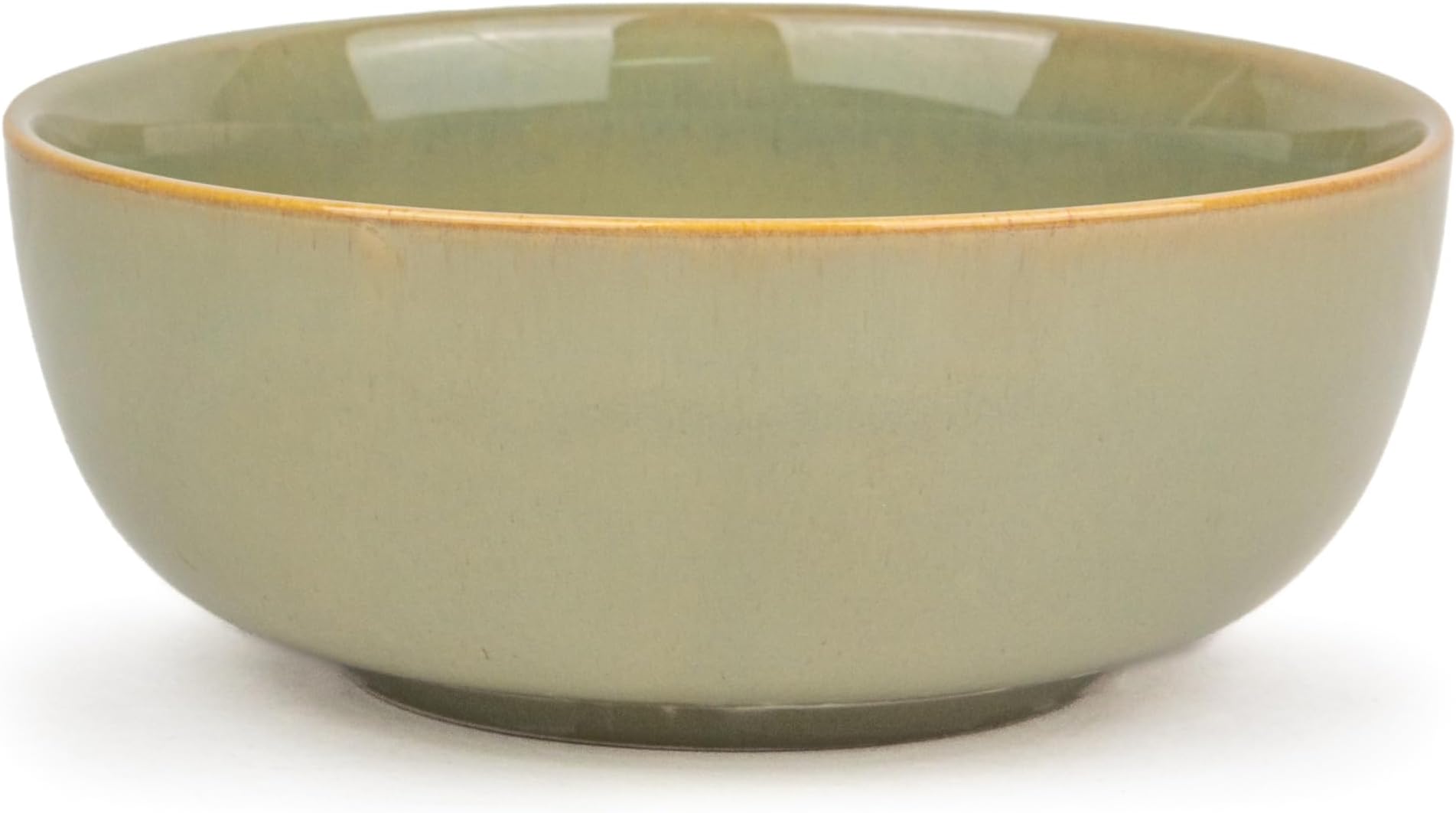 Shay Ceramic Medium Bowl Set, 18cm, 2 Pieces, Pista | Glossy Finish ...