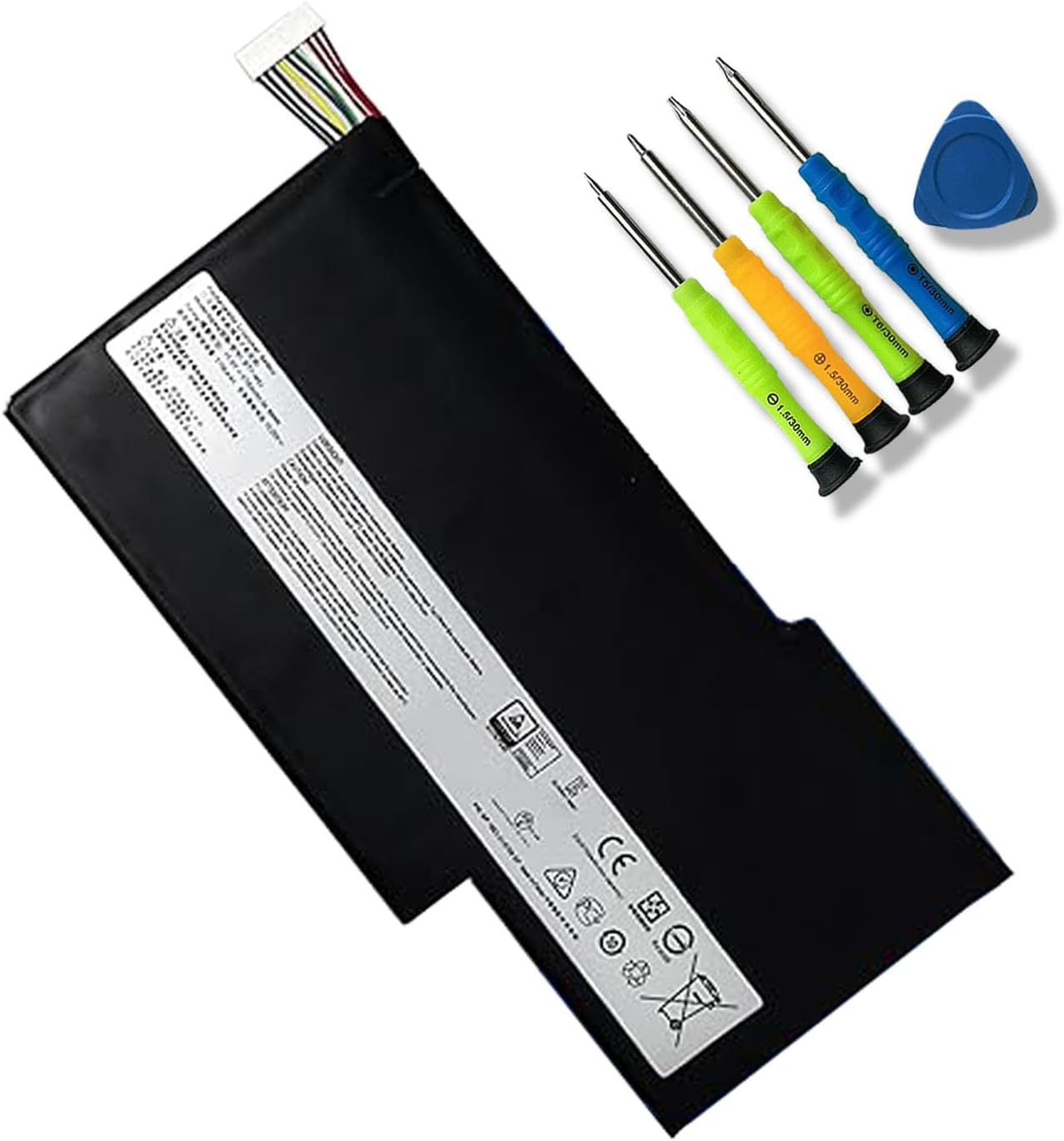 Amazon.com: BTY-M6K Laptop Battery for MSI Stealth Pro GF63 GF65 GF75 ...