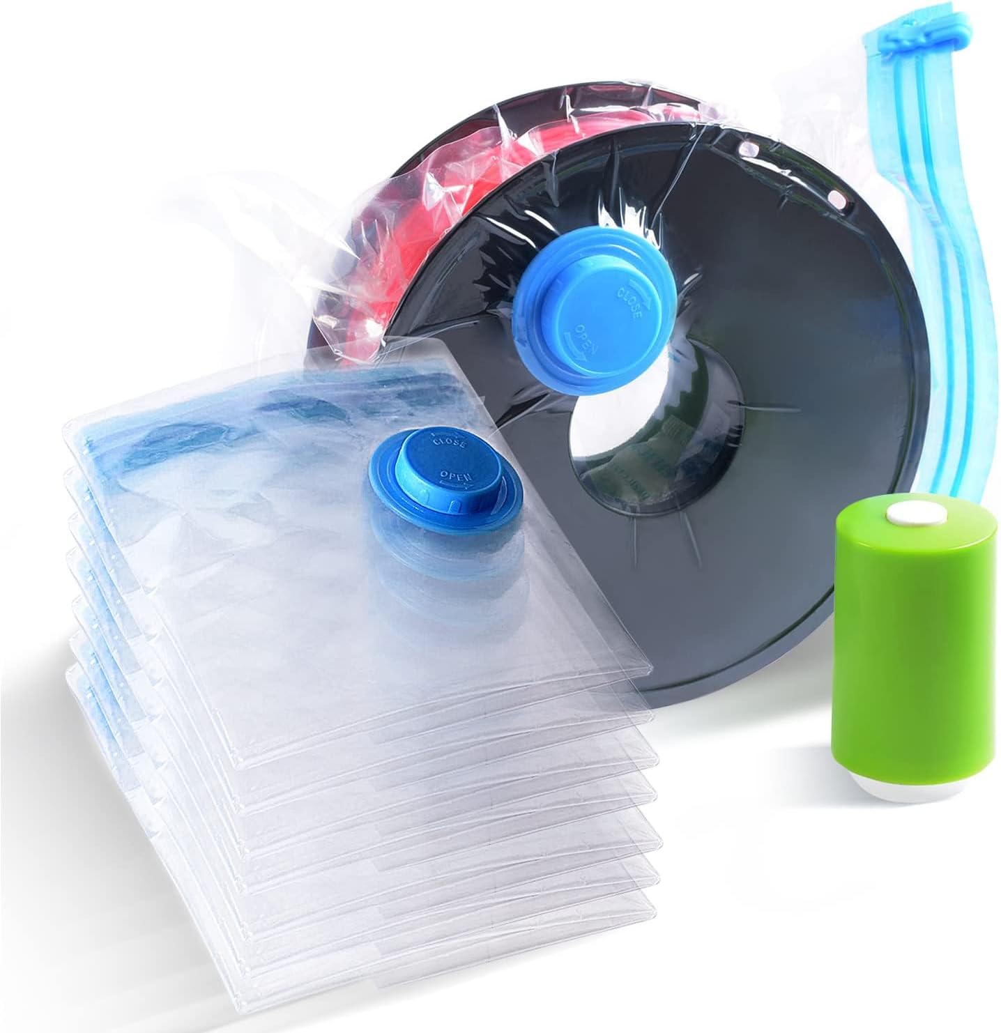 Amazon.com: XZN 3D Printer Filament Storage Bags, 4pcs Reusable Vacuum ...