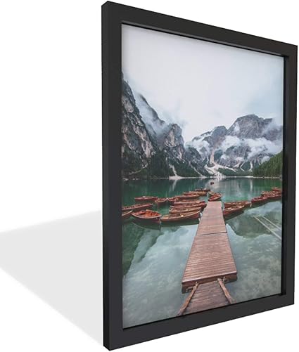 Amazon.com - M Modern Memory Design 40x40 Picture Frame Black Wood ...