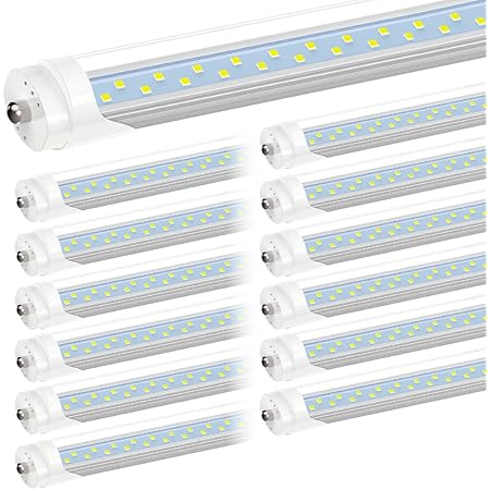 Single Pin T8 65W LED Tube Light Bulb 8FT Double Row Leds,FA8 Base Led ...