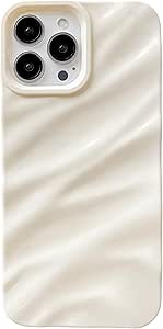 Amazon.com: Caseative for iPhone 13 Pro Max Case,Water Ripple Pattern Curly Wave Shape Soft ...