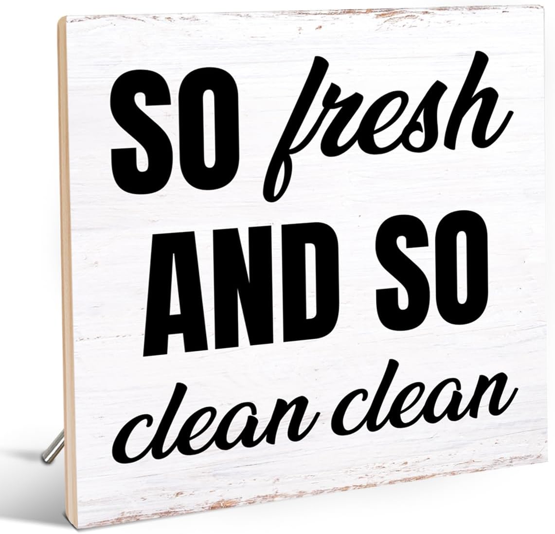 Amazon.com: Laundry Sign - Laundry Room Signs So Fresh and So Clean ...