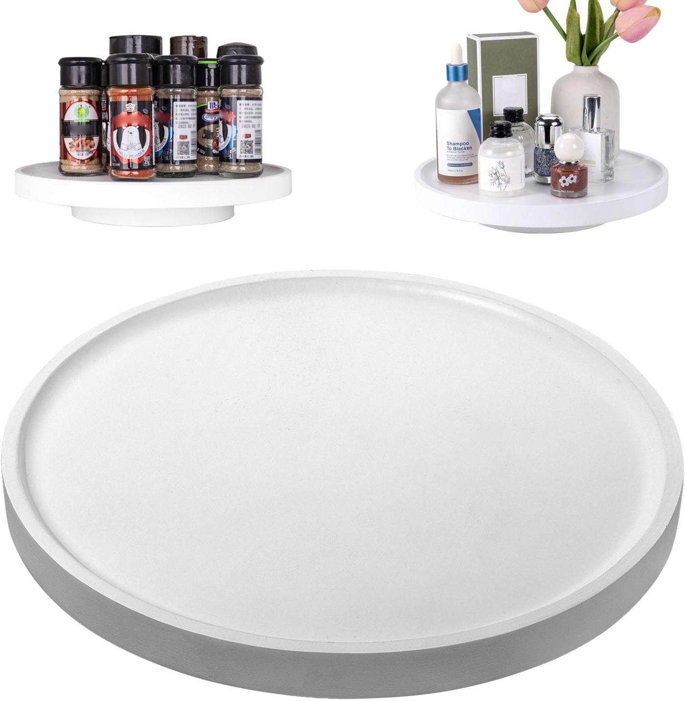 Amazon.com: 12 Inch Turntable Organizer, (10inch White)