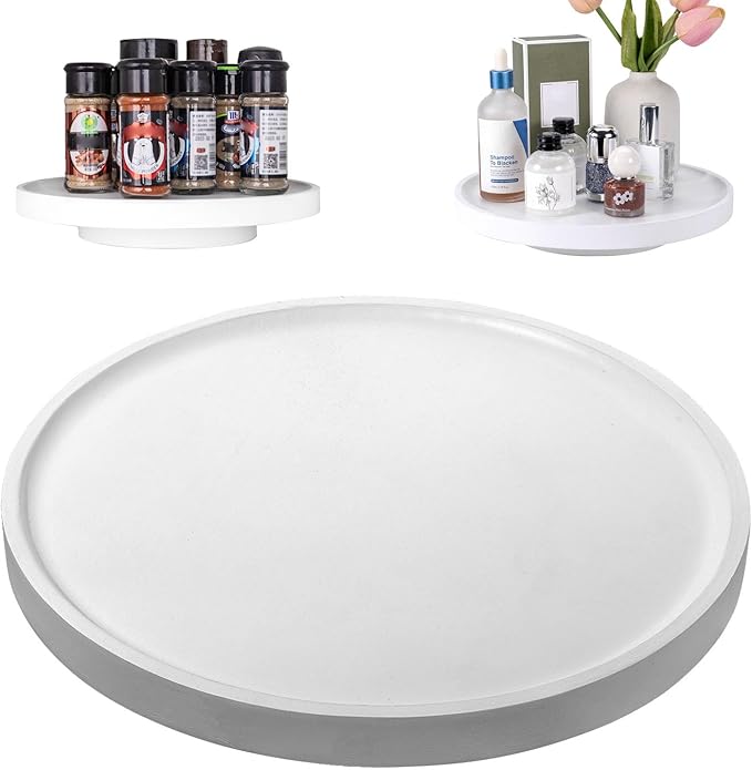 Amazon.com: 12 Inch Turntable Organizer, (10inch White)