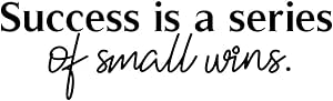 Amazon.com: Vinyl Wall Art Decal - Success is A Series of Small Wins ...