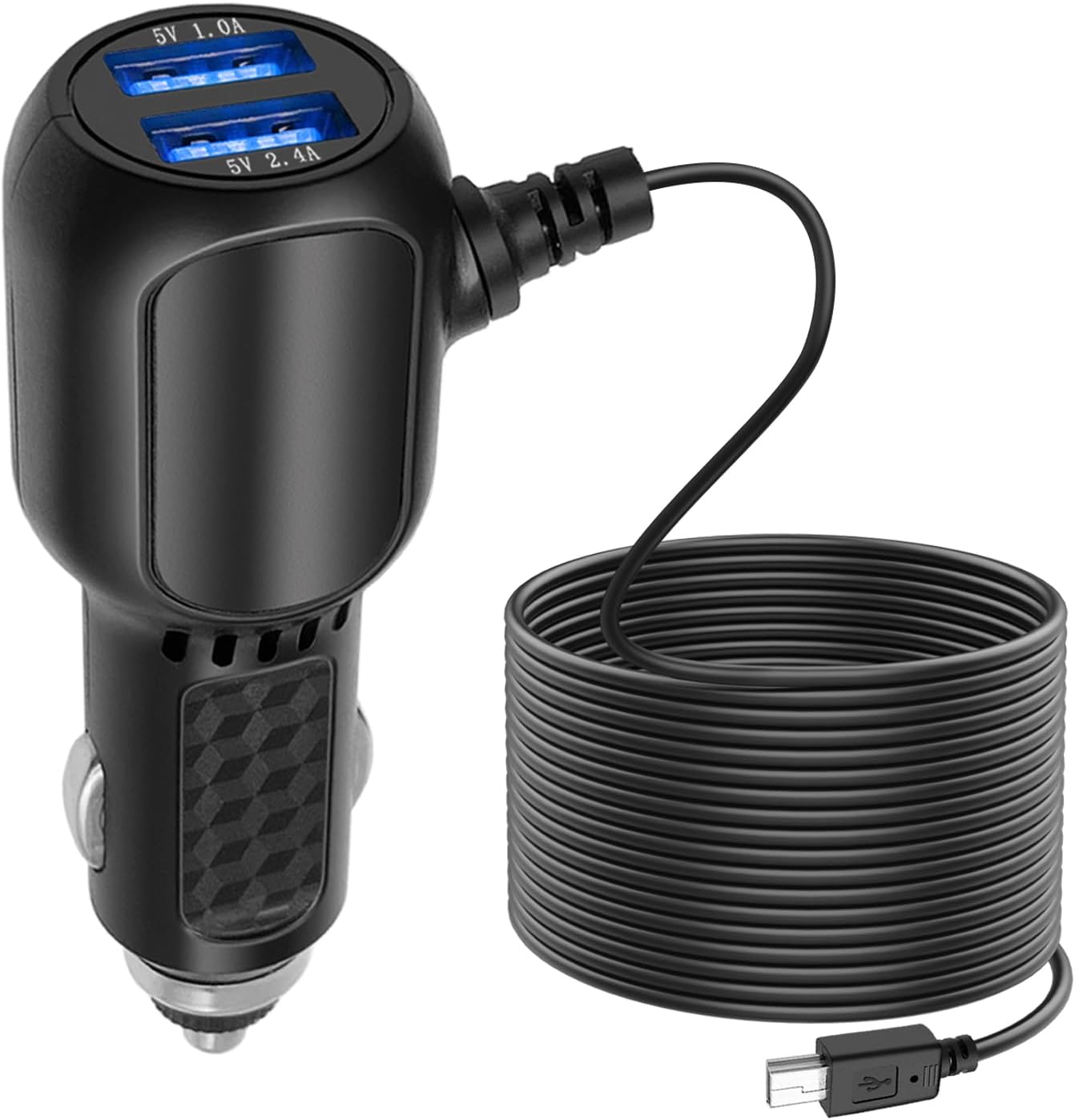 Hoembpn Mini USB Car Charger for Dash Cam Power Lead, Dash Cam Power ...