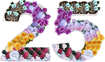 Amazon.com: 12inch Cardboard Number Fillable Food Tray Box for ...